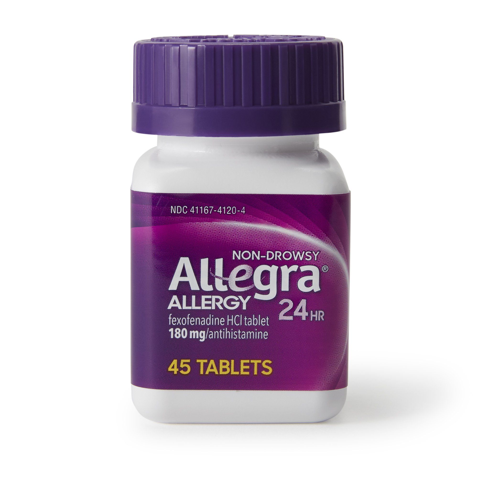 Allegra Adult 24HR Allergy Relief Tablets, 180 mg - 45 ct