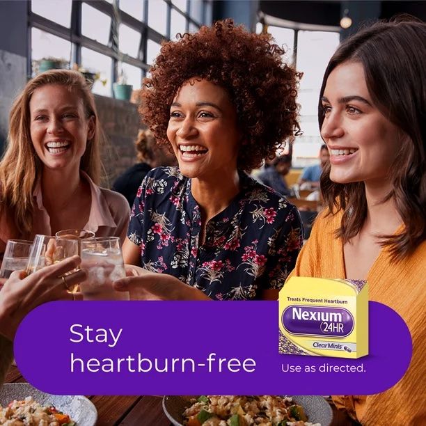 Nexium 24HR ClearMinis Delayed Release Heartburn Relief Capsules - 42 ct