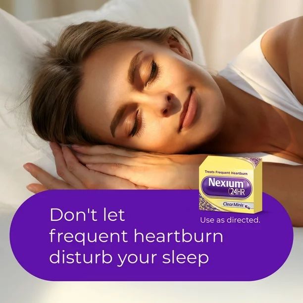 Nexium 24HR ClearMinis Delayed Release Heartburn Relief Capsules - 42 ct