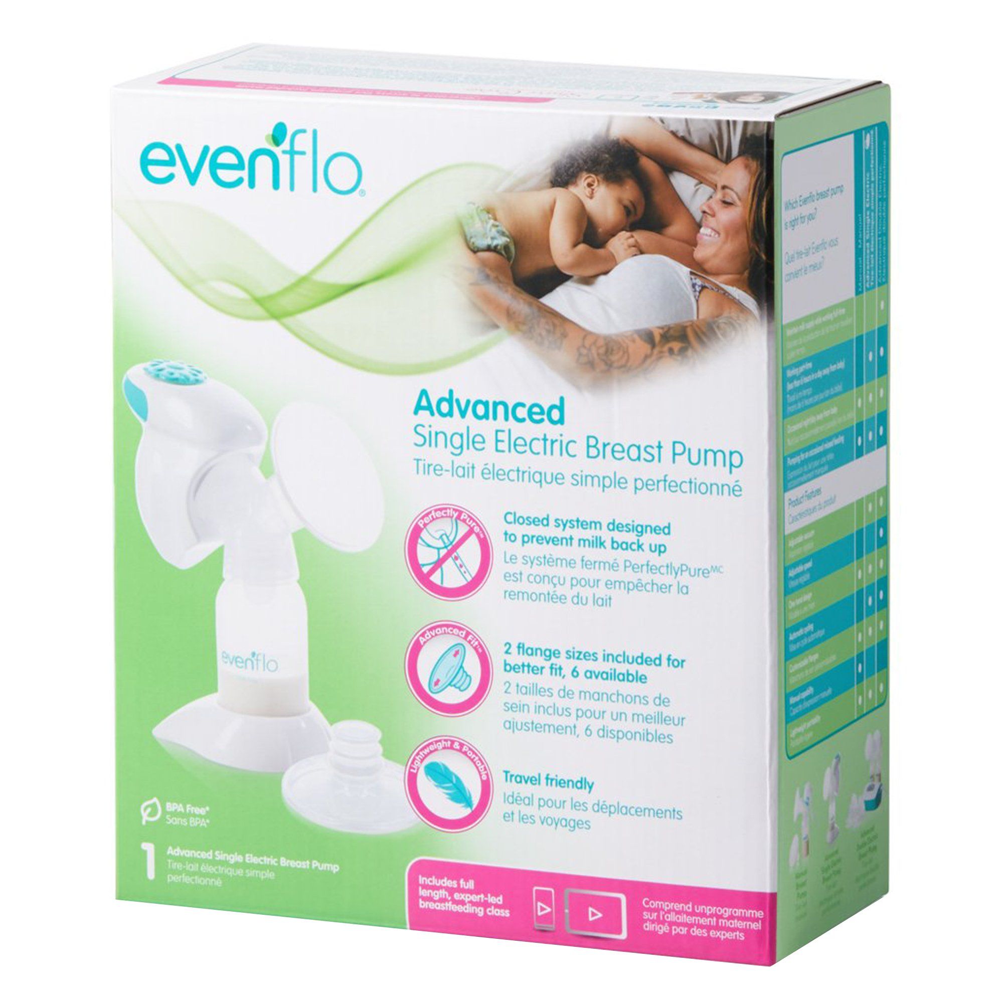 Evenflo Advanced Single Electric Breast Pump, shop all Evenflo products ...