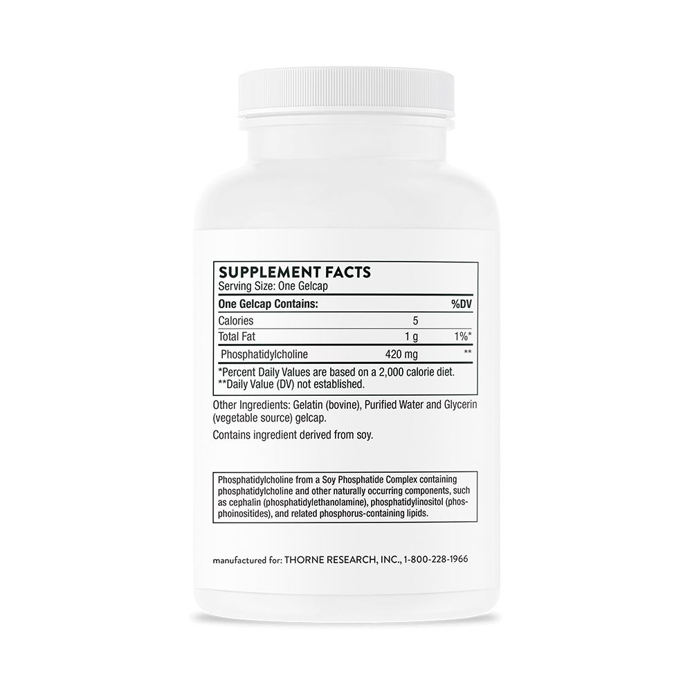 Thorne Phosphatidyl Choline - 60 ct