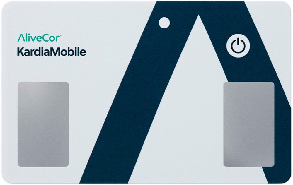 AliveCor KardiaMobile Personal EKG Monitor Card