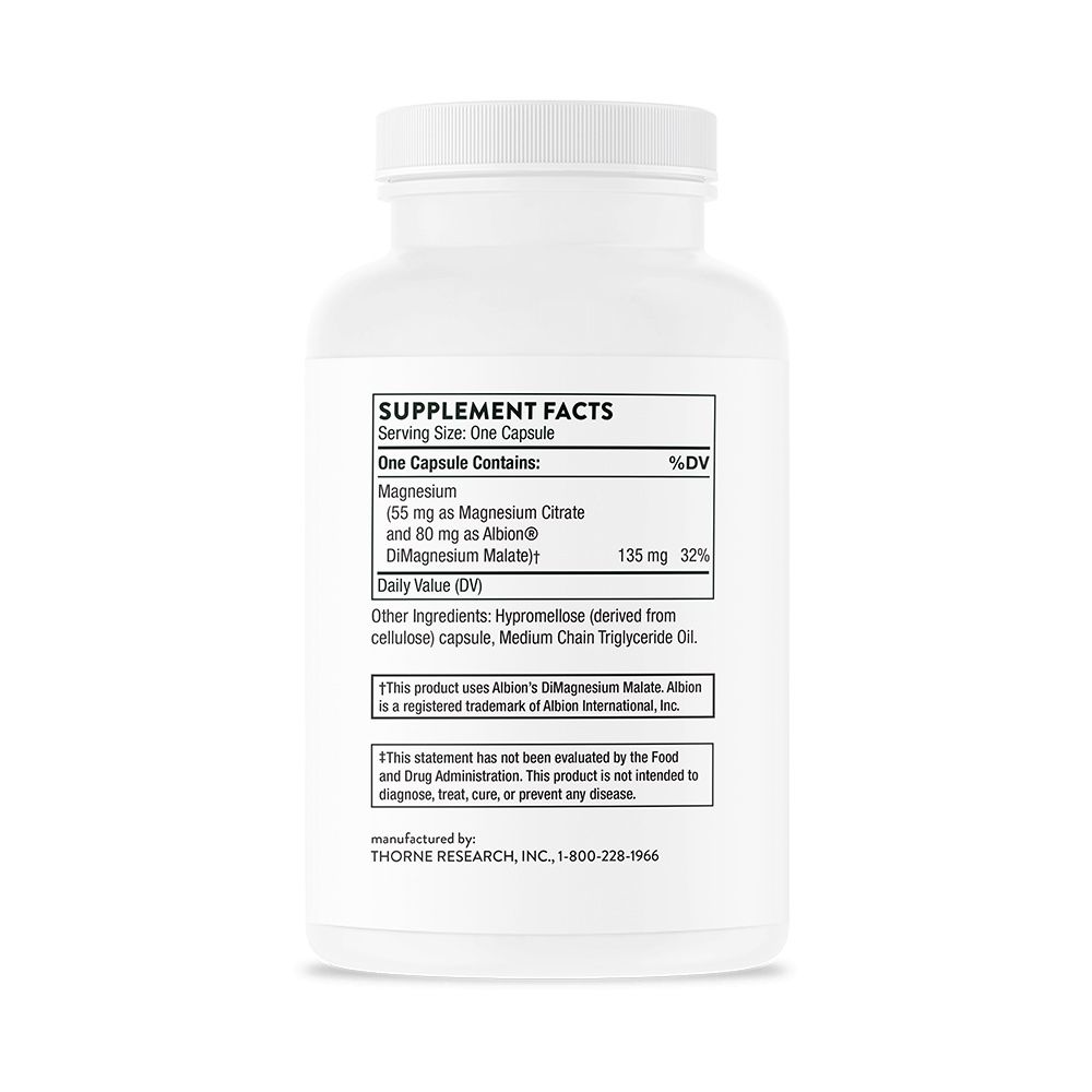Thorne Magnesium CitraMate™- 90 ct