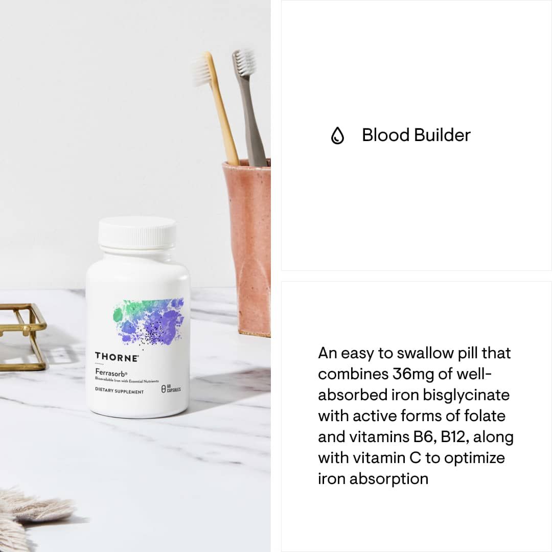 Thorne Ferrasorb® - 60 ct