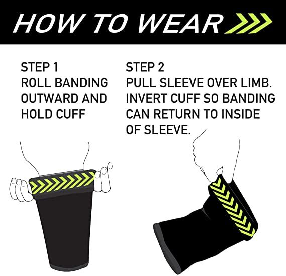 Spark Kinetic Knee Sleeve Compression Support with Kinesiology Tape ...