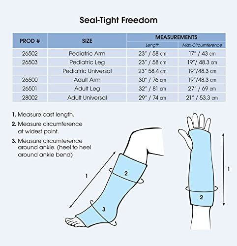 Seal-Tight Freedom Cast & Bandage Protector - Adult Leg