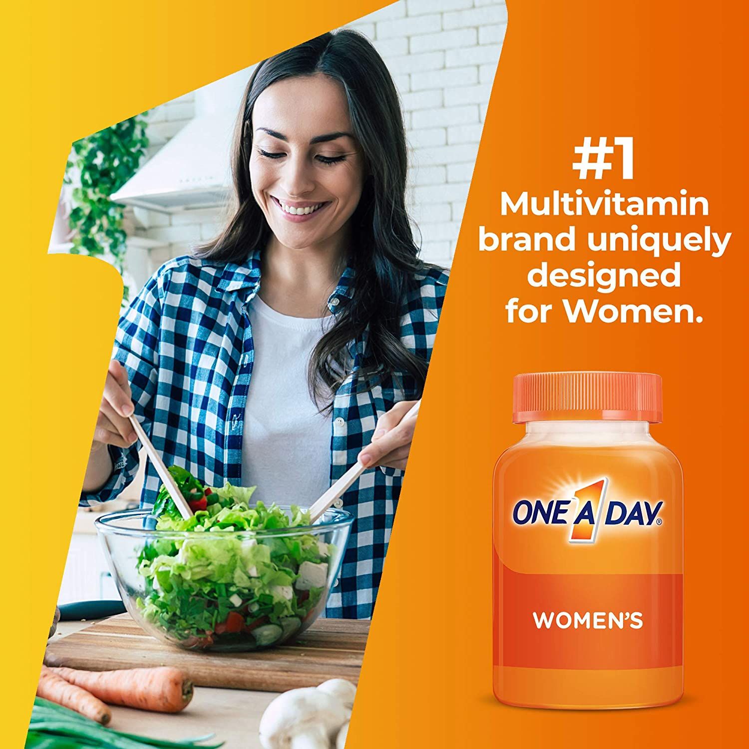 One A Day Women's Multivitamin Tablets - 100 ct