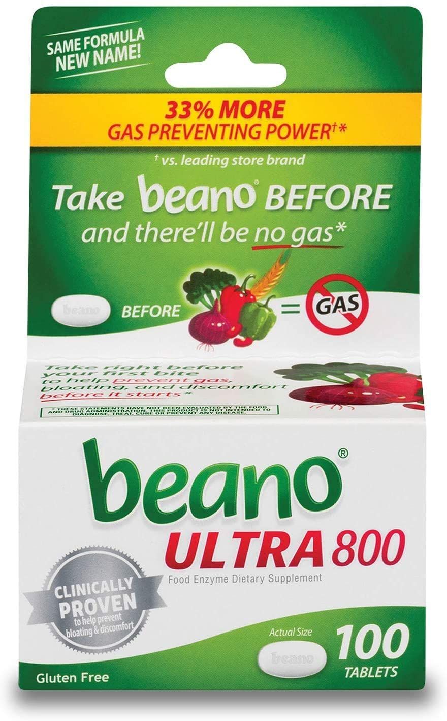 Beano Food Enzyme Dietary Supplement - 100 ct