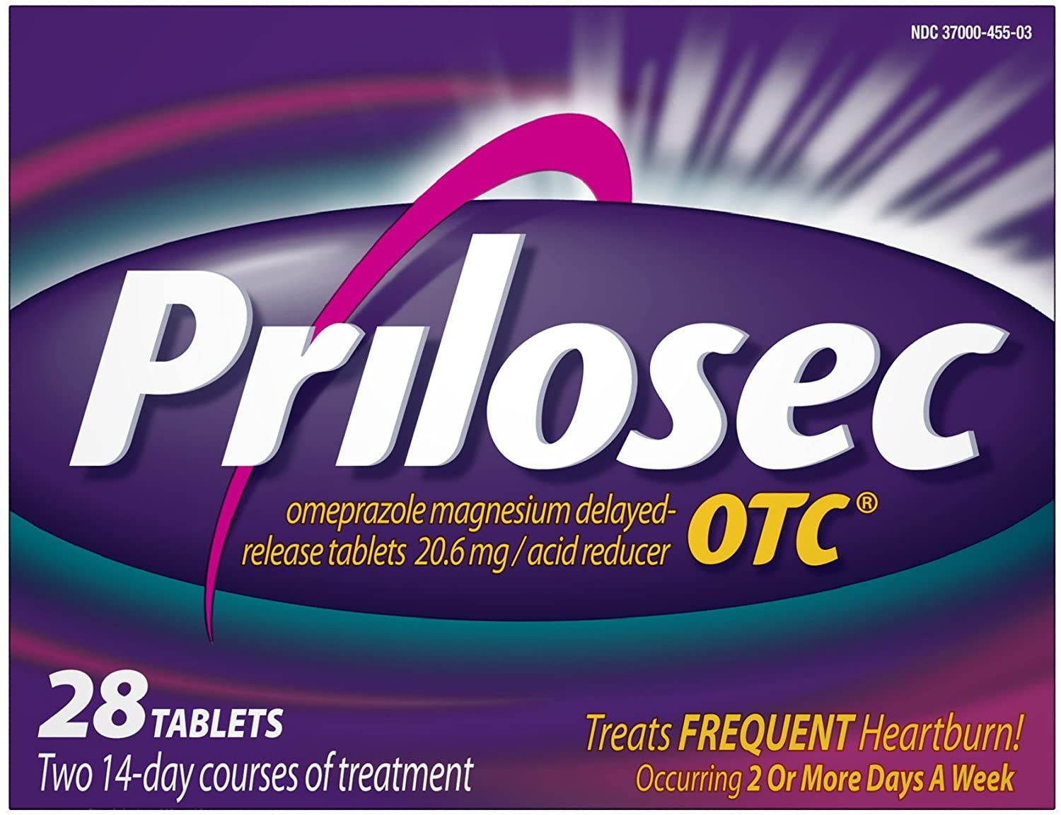 Prilosec OTC Heartburn & Acid Reducer Tablets - 28 ct