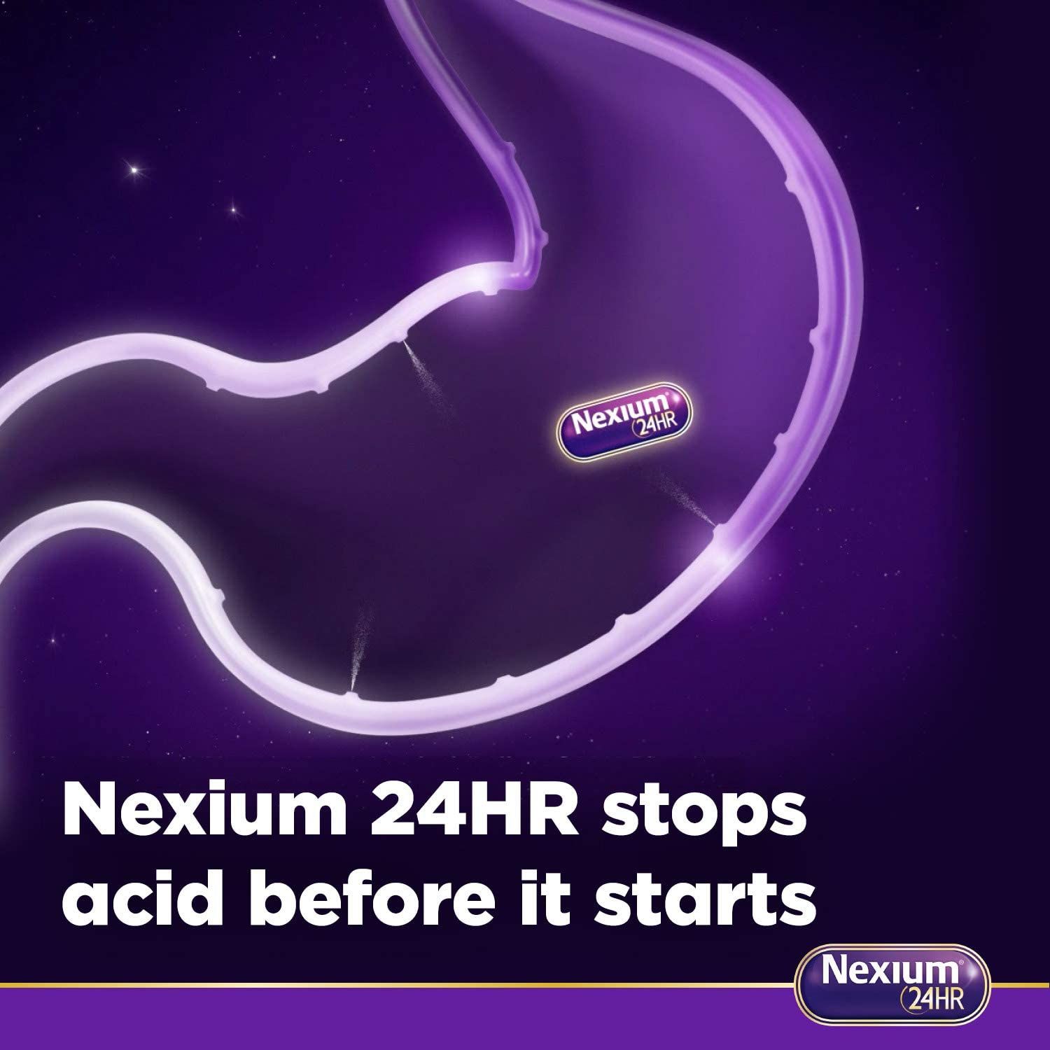 Nexium 24HR Delayed Release Heartburn Relief Capsules - 42 ct