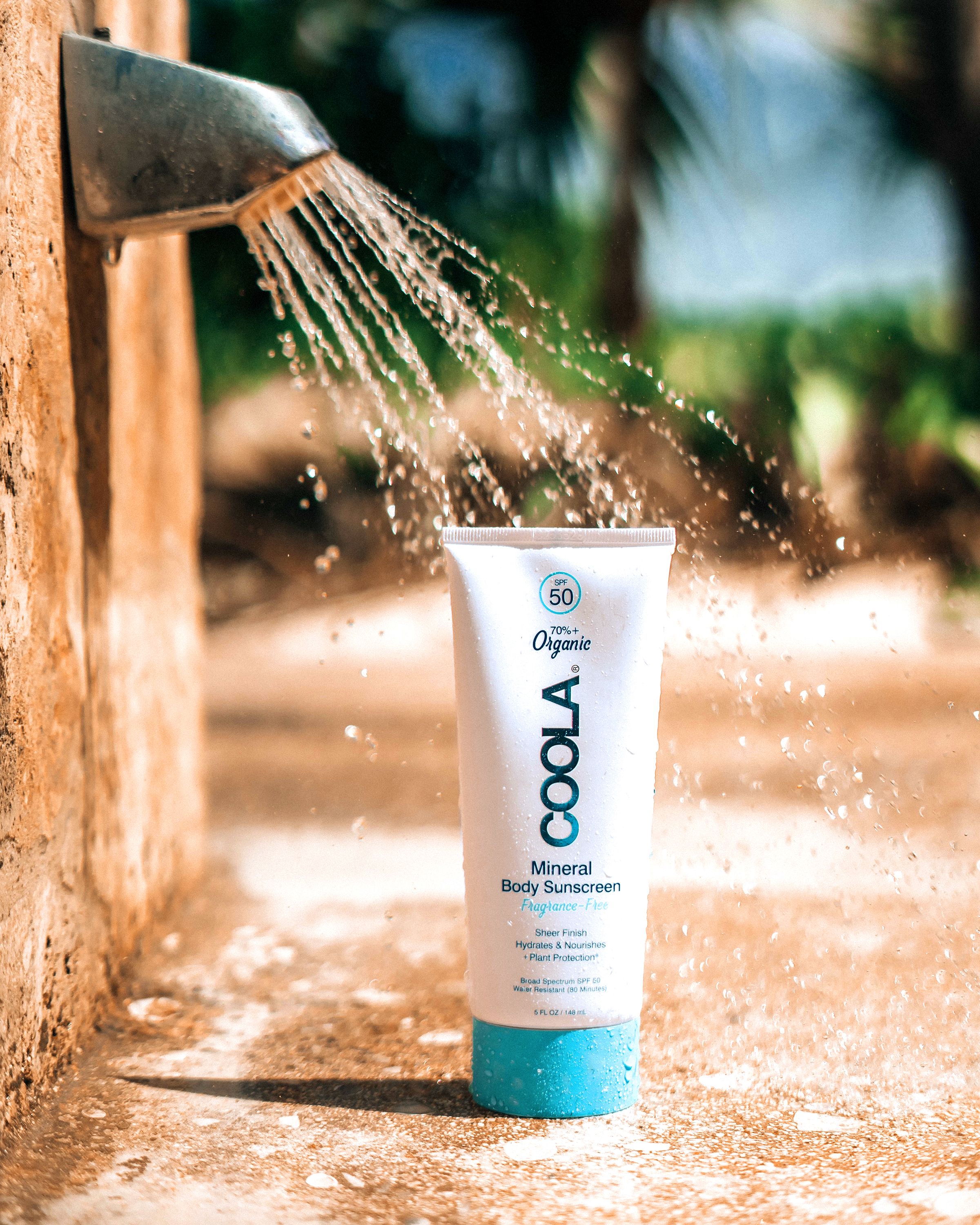 COOLA Mineral Body Organic Sunscreen Lotion, Fragrance Free, SPF 50 - 5 ...