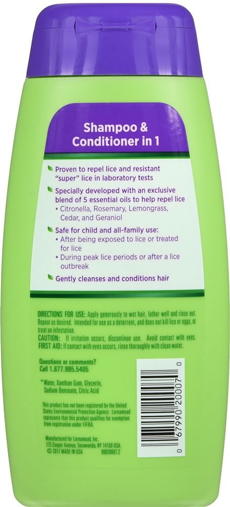 Lice Shield Shampoo & Conditioner in 1 - 10 fl oz
