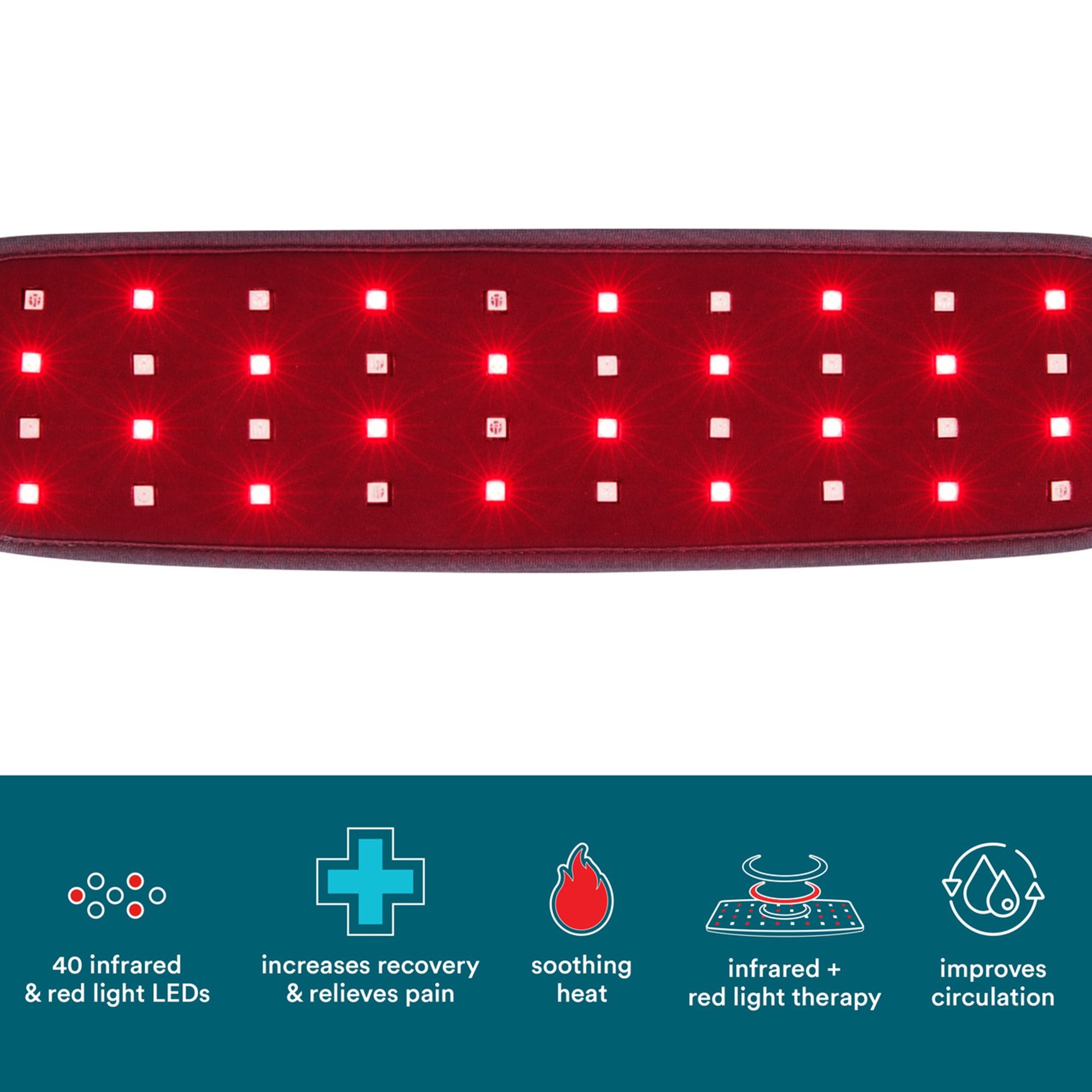 HoMedics Infrared + Red Light Pain Therapy Wrap