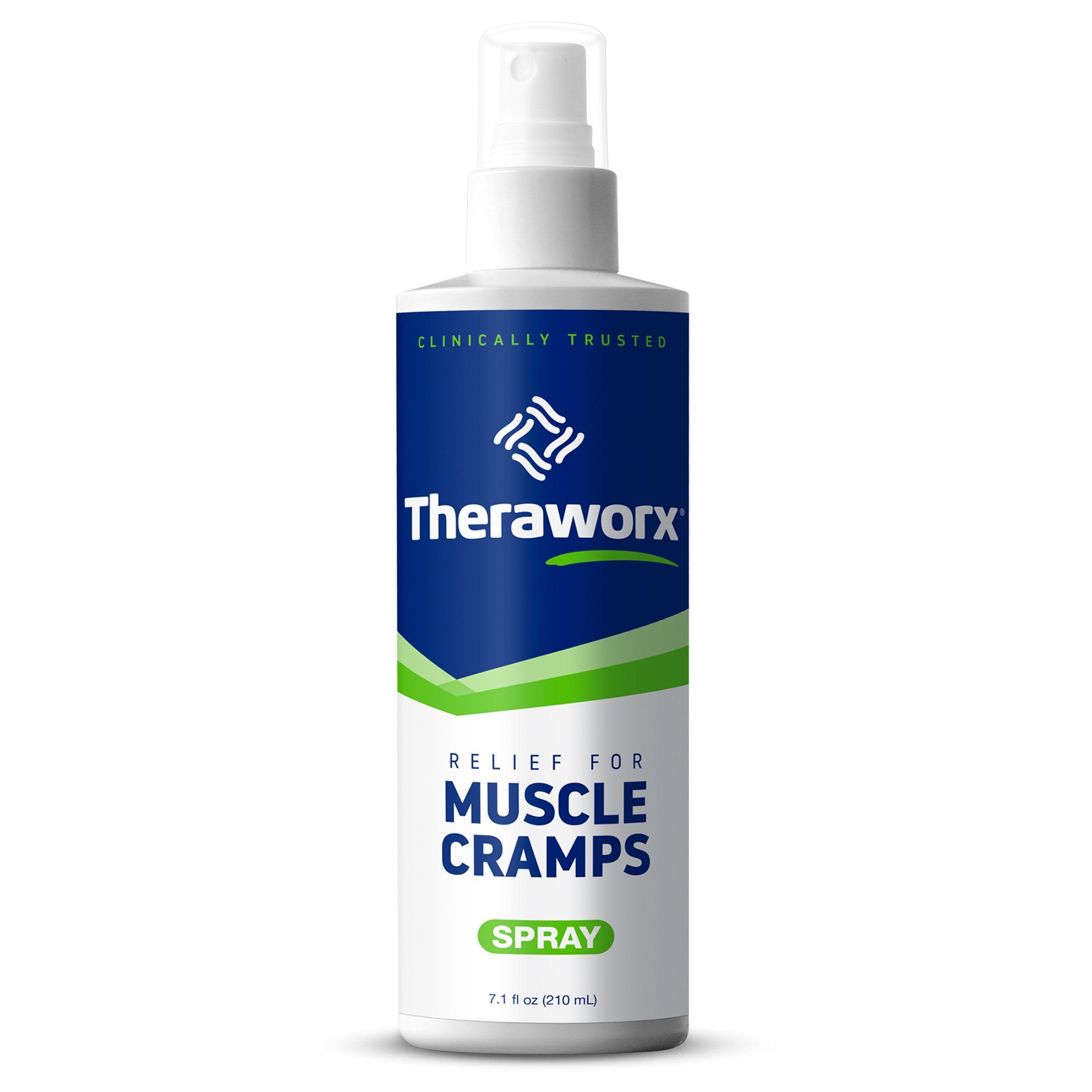 Theraworx Relief Topical Muscle Cramp Relief Spray 7.1 Oz Can - 4 Pack