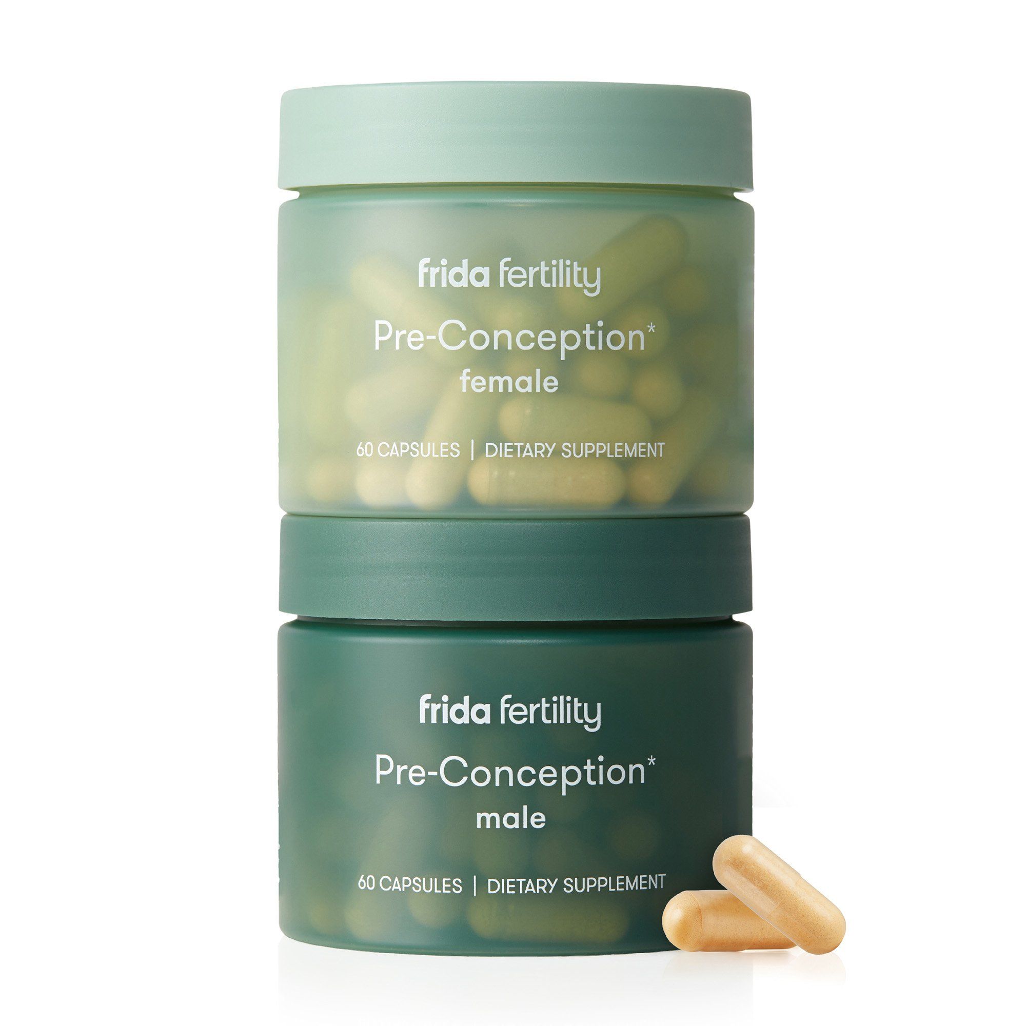 Frida Fertility-Male And Female Pre-Conception Dietary Supplement Kit ...
