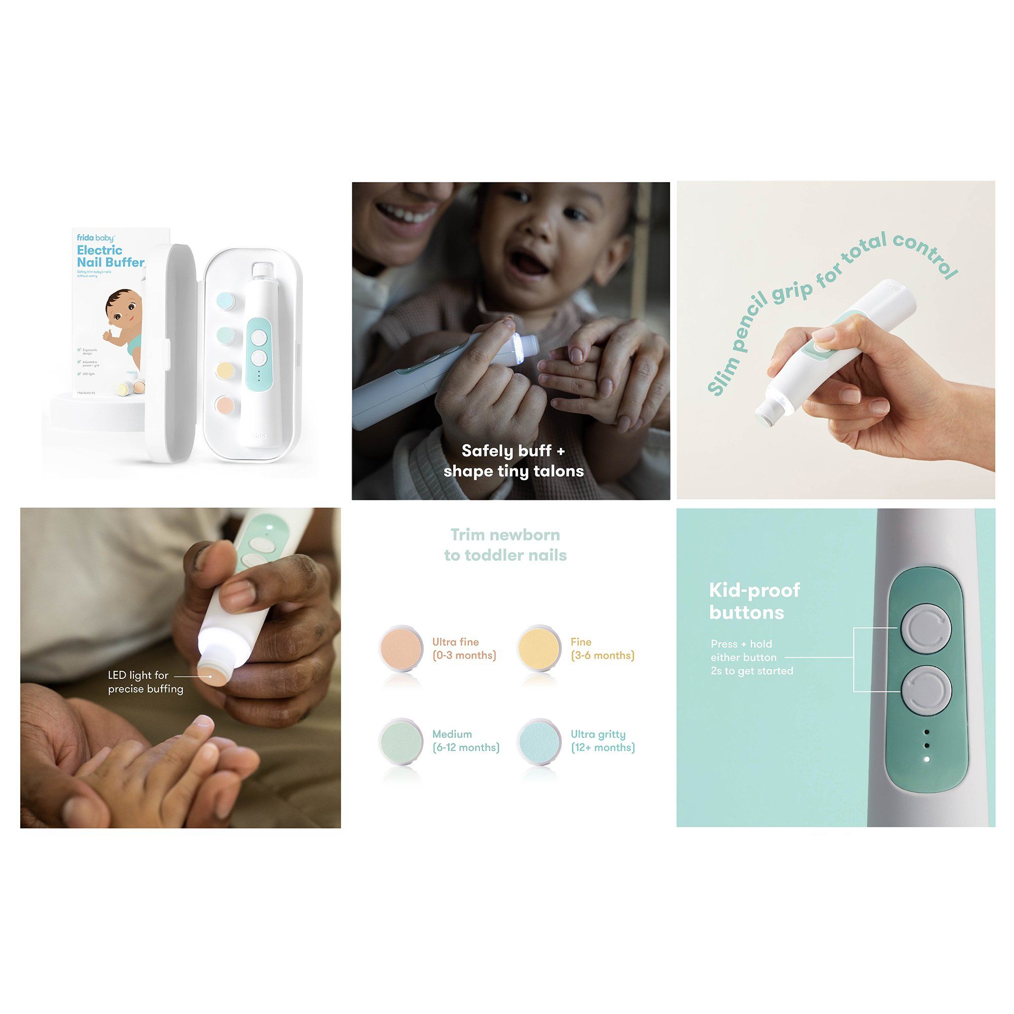 Frida Baby Electric Nail Buffer Kit