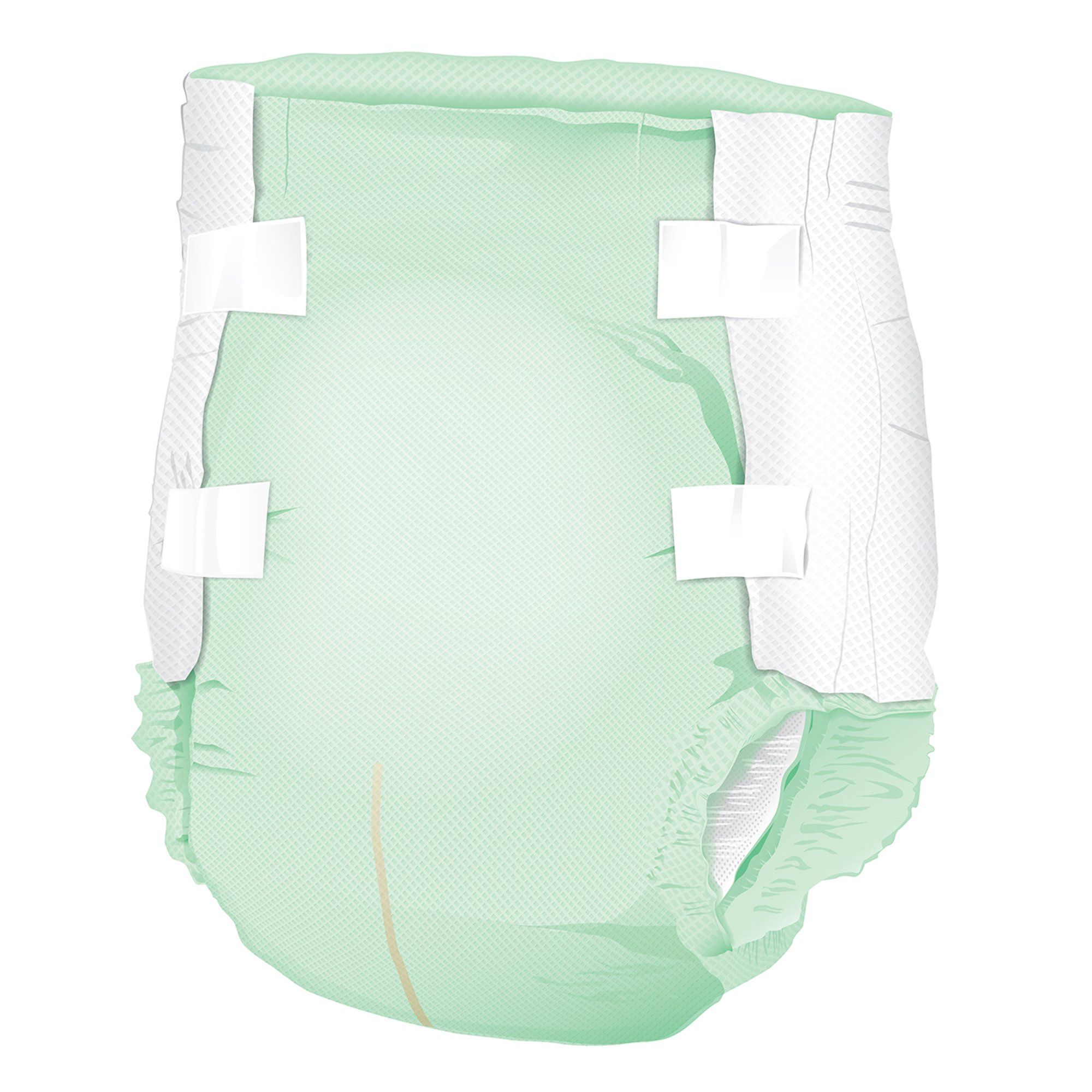 McKesson Unisex Incontinence Ultra Briefs Green Small