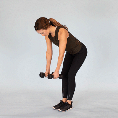 back fat exercises weights