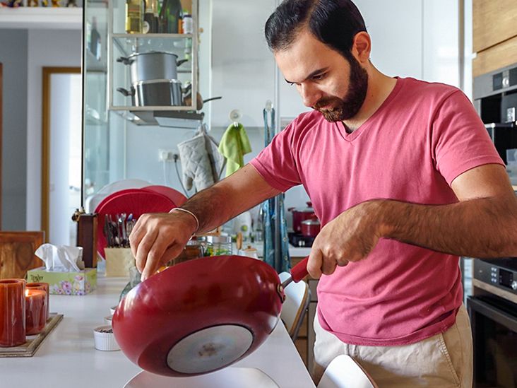 Man Cooking Breakfast