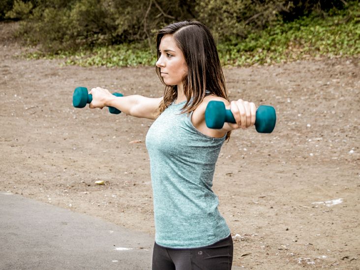 Side Dumbbell Lateral Press