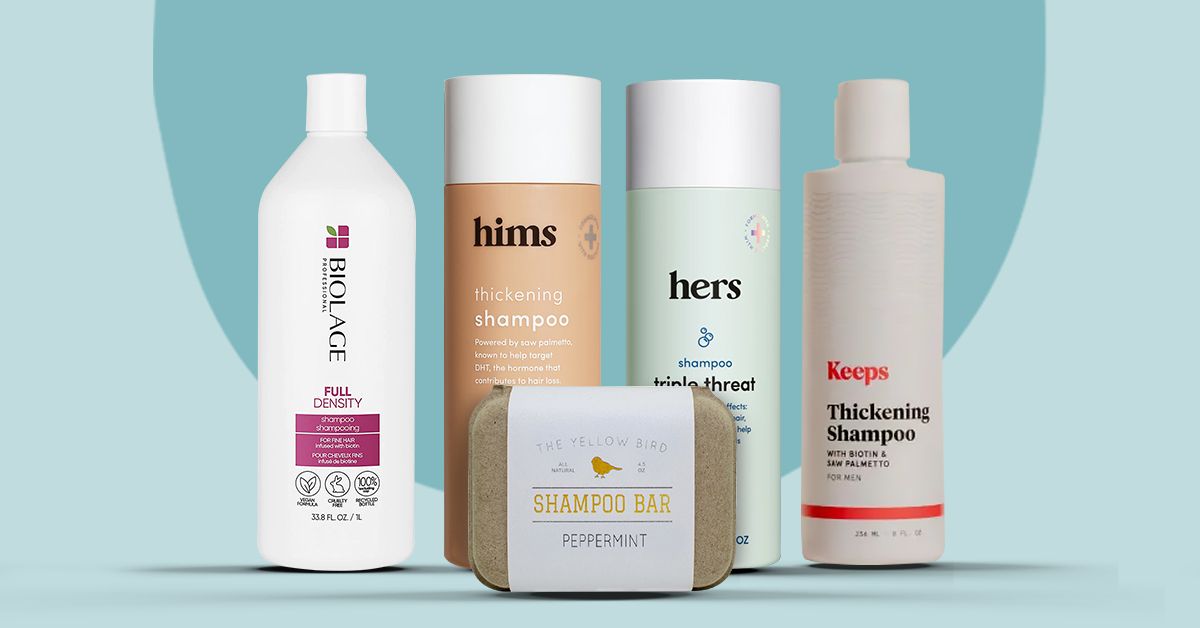 9 Best Shampoos for Thinning Hair and Hair Loss