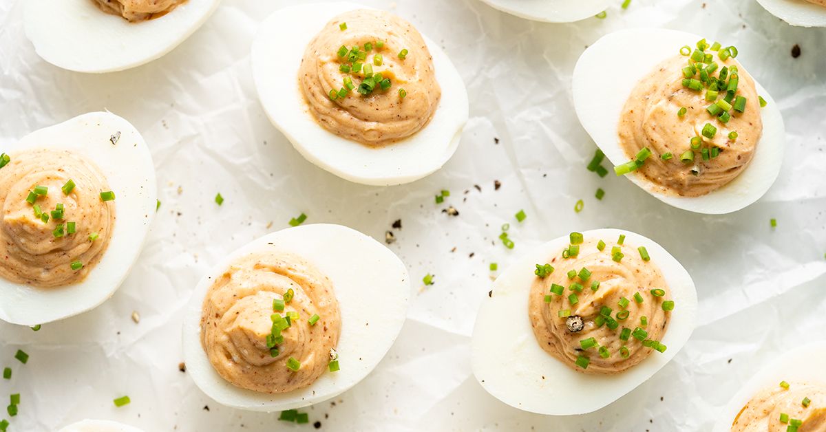 Recipe for Dairy-Free Deviled Eggs