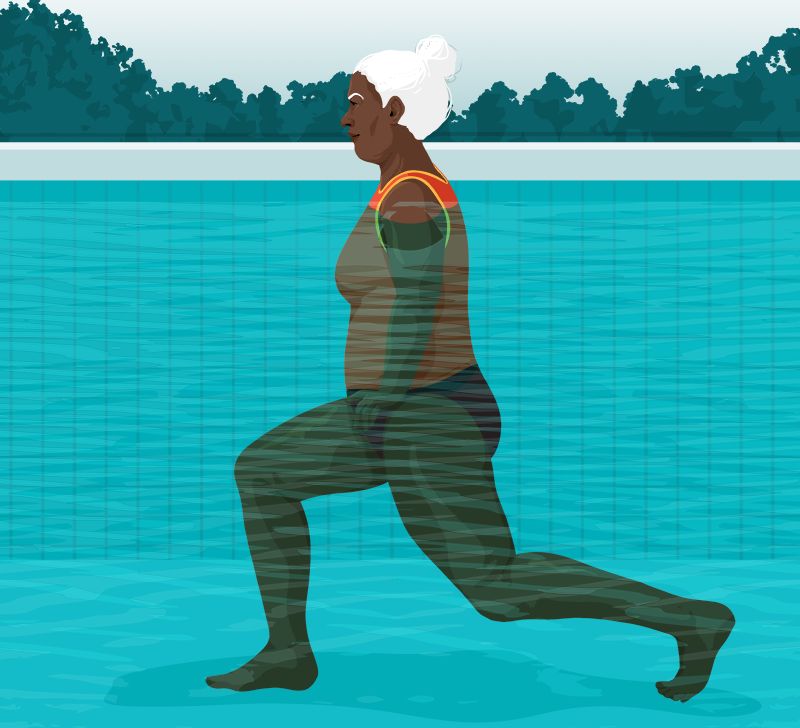 Low Impact Water Exercises to Try for Crohn's Disease