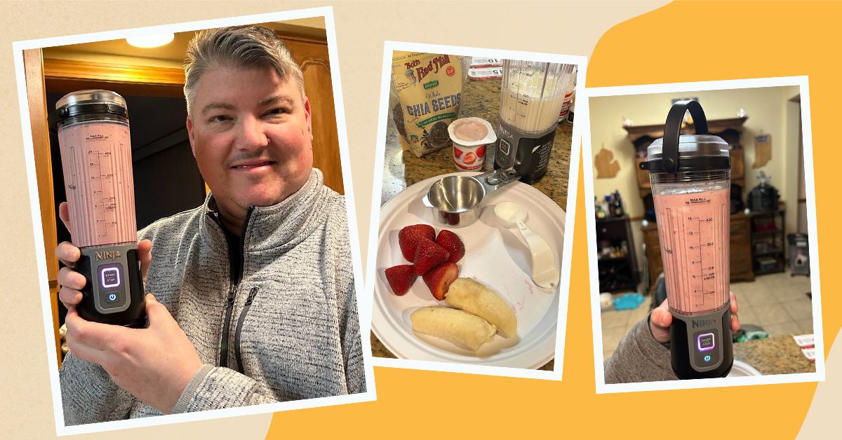 My First-Ever Homemade Protein Fiber Smoothie