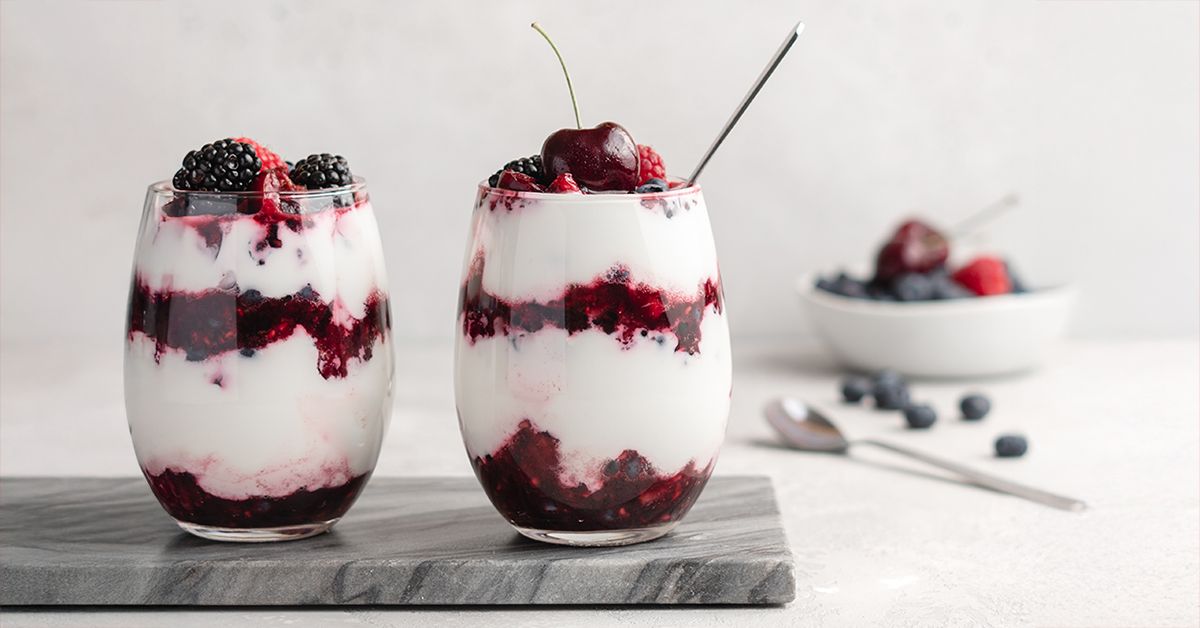 Berry Cherry Parfait