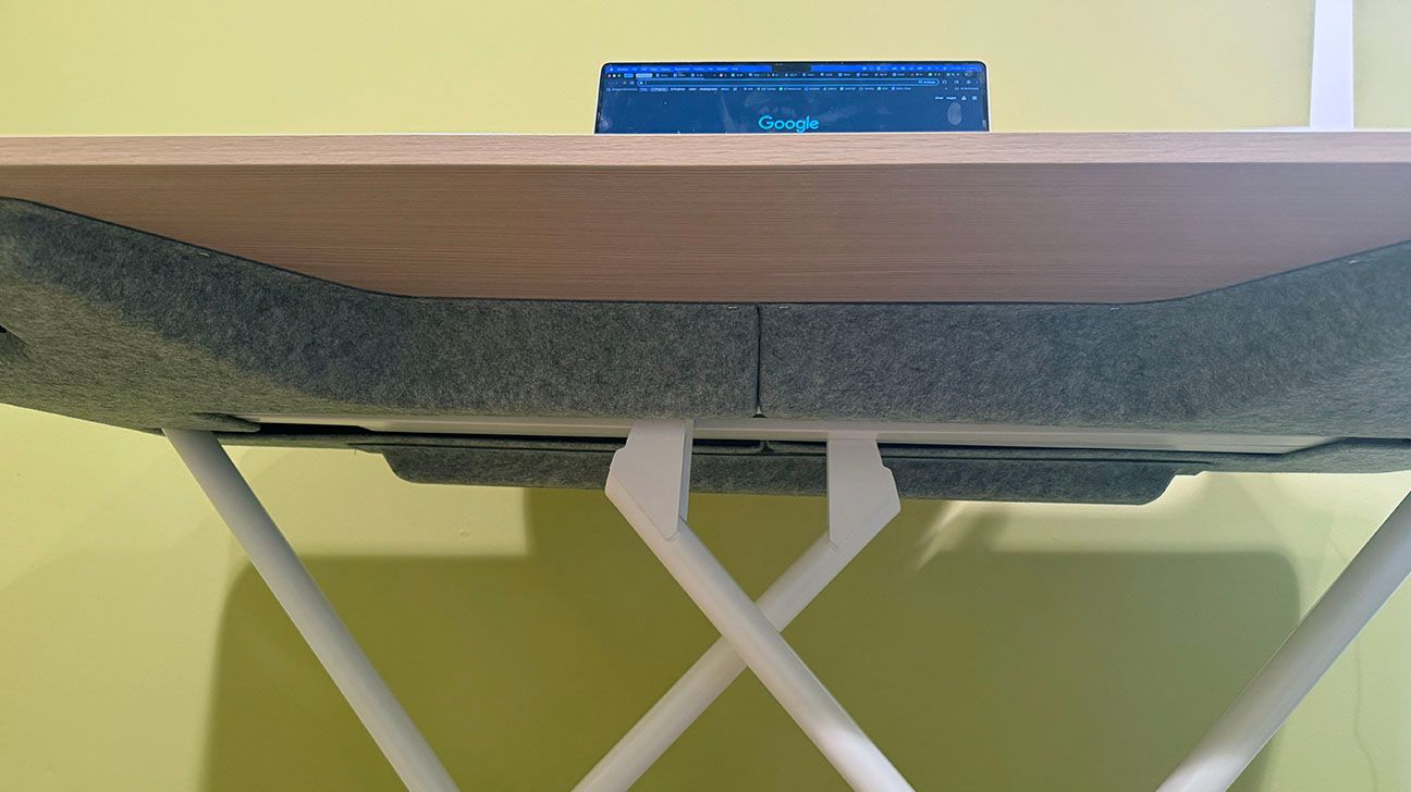 An Adjustable Standing Desk That Let's You Floor Sit, Too
