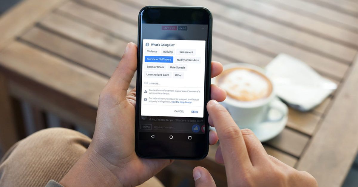 Facebook Is Using AI to Help Prevent Suicide