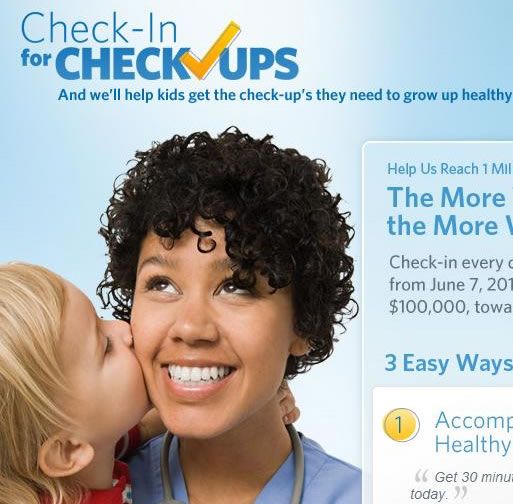 Share a Tip & Save a Life With Check-In for Checkups