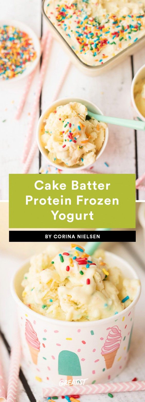 Healthy Cake Batter-Flavored Recipes