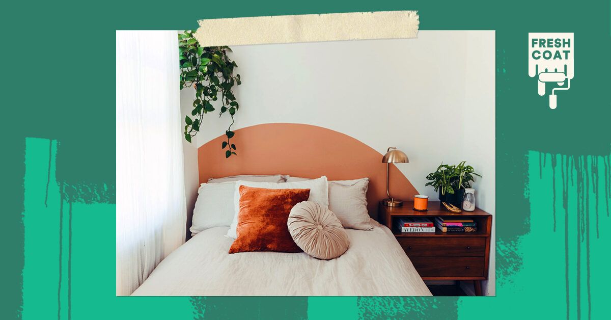 DIY Painted Headboard Arch: How to Class Up Your Bedroom for $30