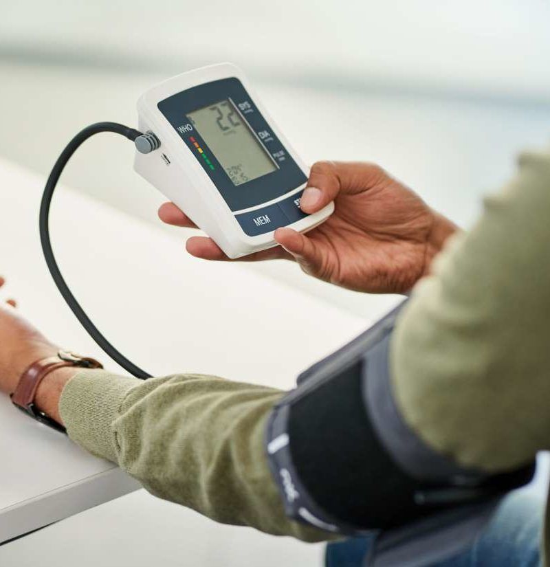 What is the best first line of treatment for hypertension?