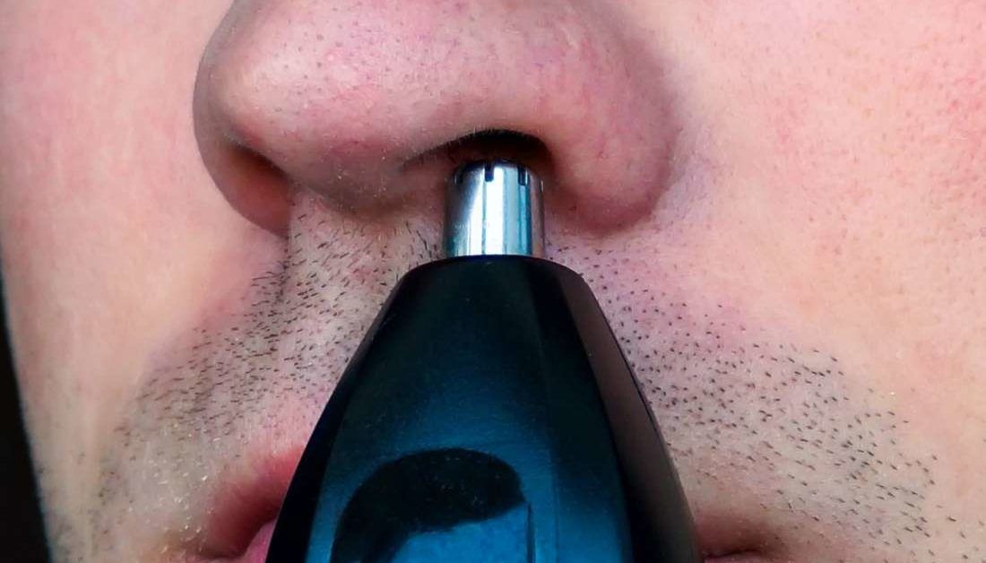 How to cut nose hair store