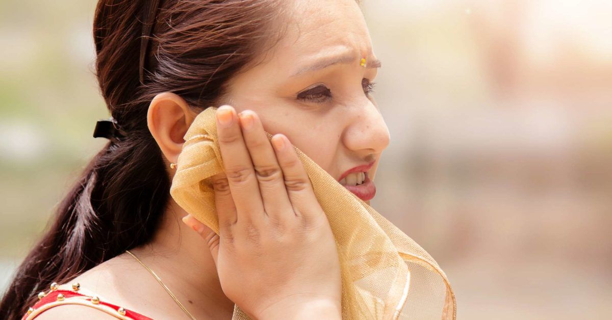 Gustatory sweating: Treating sweating after eating