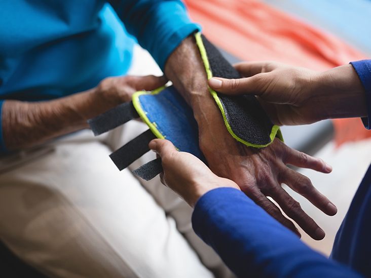Arthritis gloves and wrist straps: Types, efficacy, and more