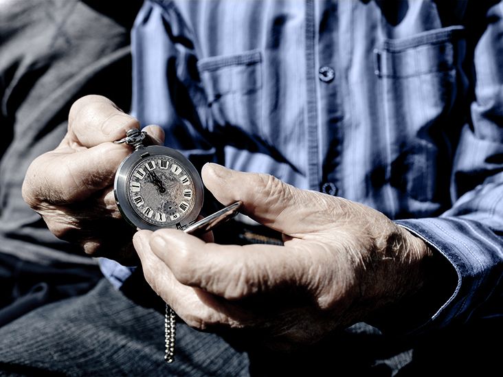 How long does the aggressive stage of dementia last?