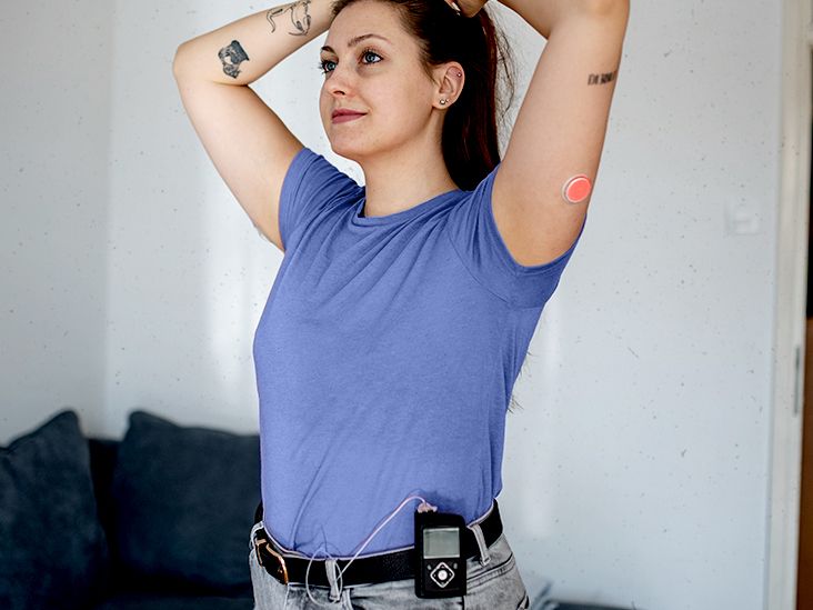 What are the blood glucose ranges for a person with type 2 diabetes?