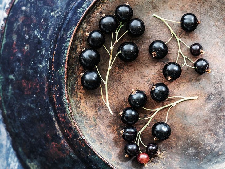 Black currant seed oil for dry eyes