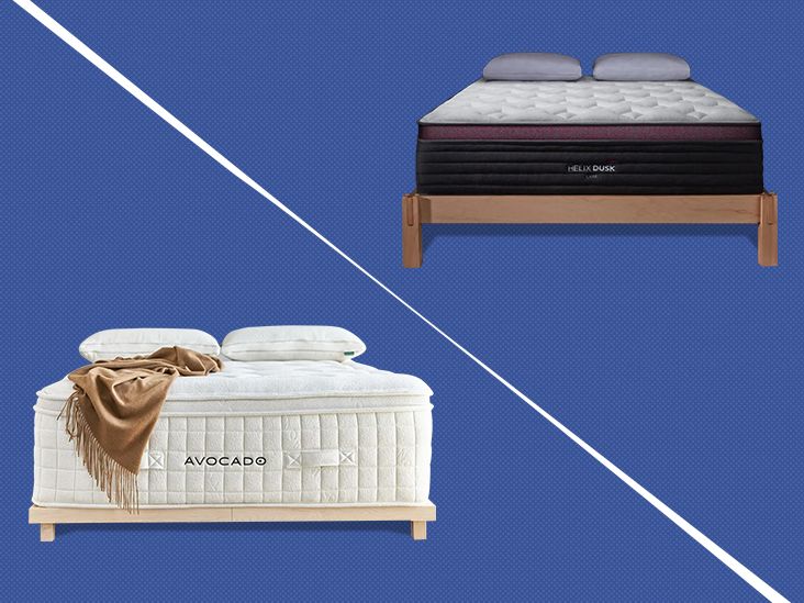 Best Mattress for Sciatica Helix vs. Avocado