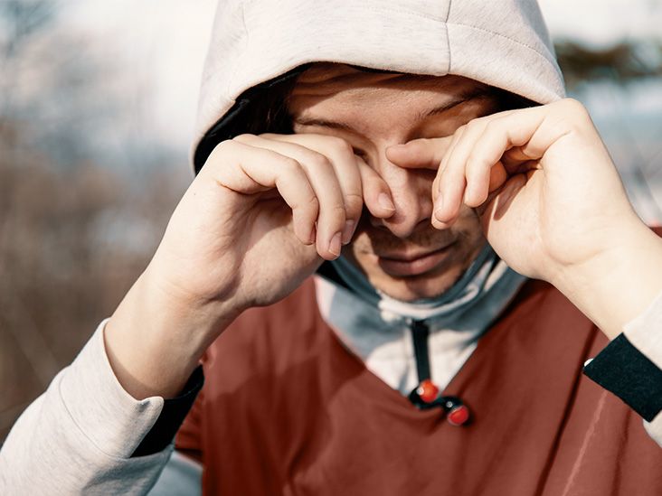 Red rings around eyes: Pictures, causes, symptoms, and treatment