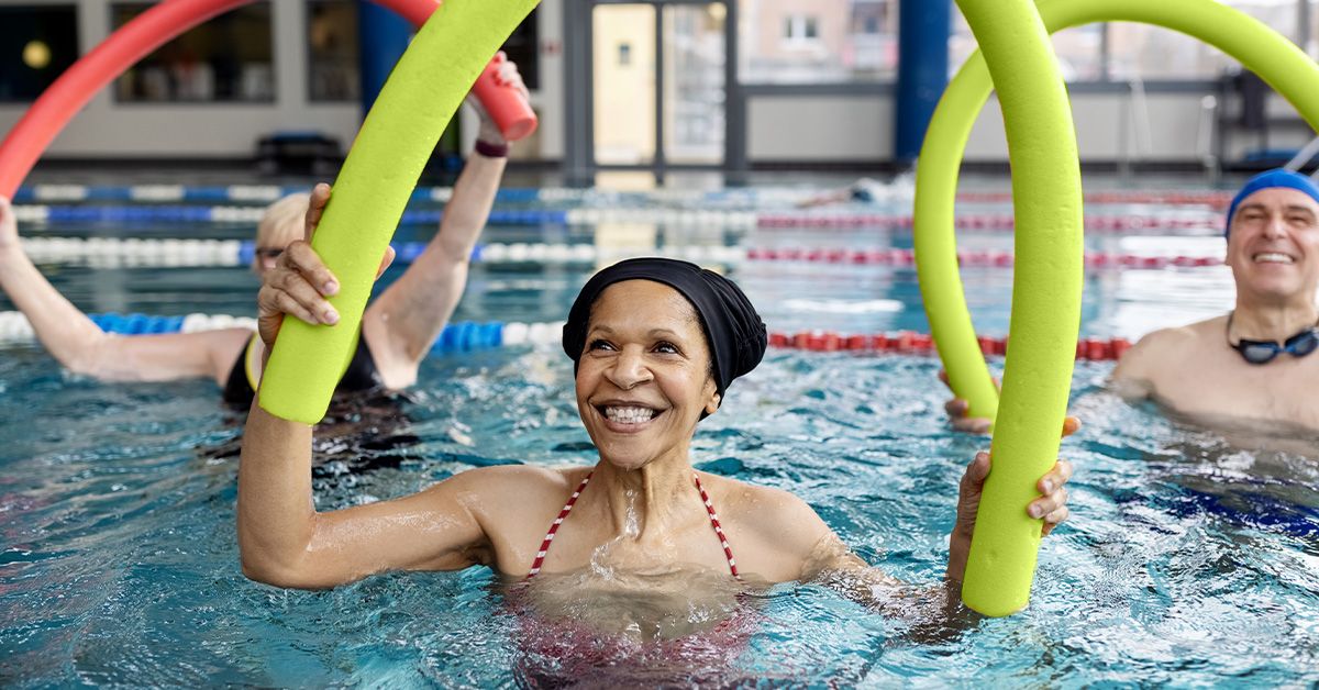 Aquatic exercises for seniors: Exercise examples and more