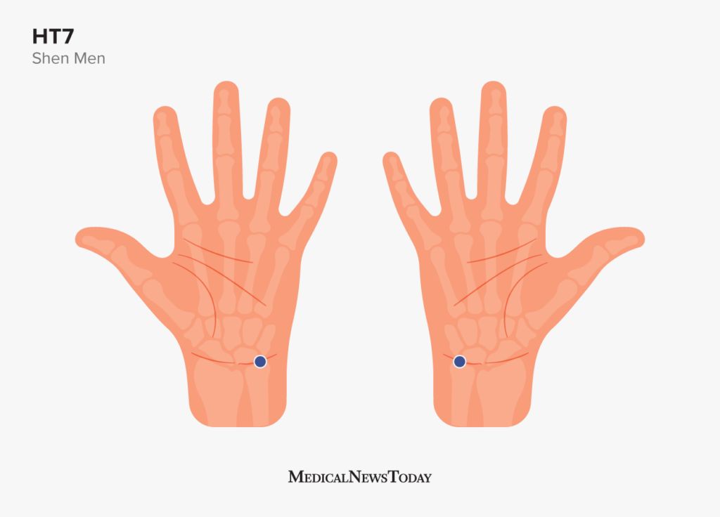 6 pressure points for falling asleep