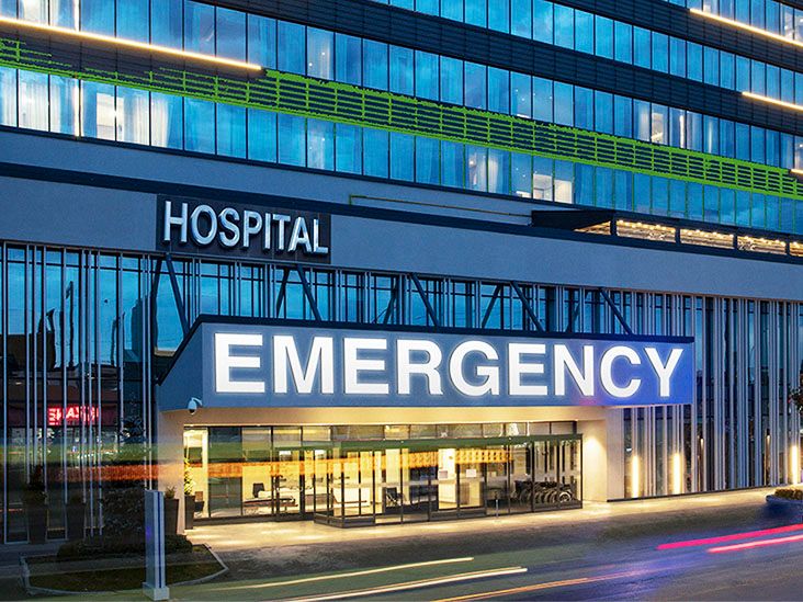 Do I need to book a doctor's appointment or go to the ER?