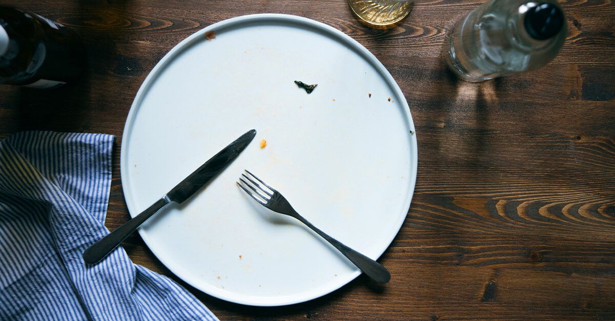 Sad Empty Plate