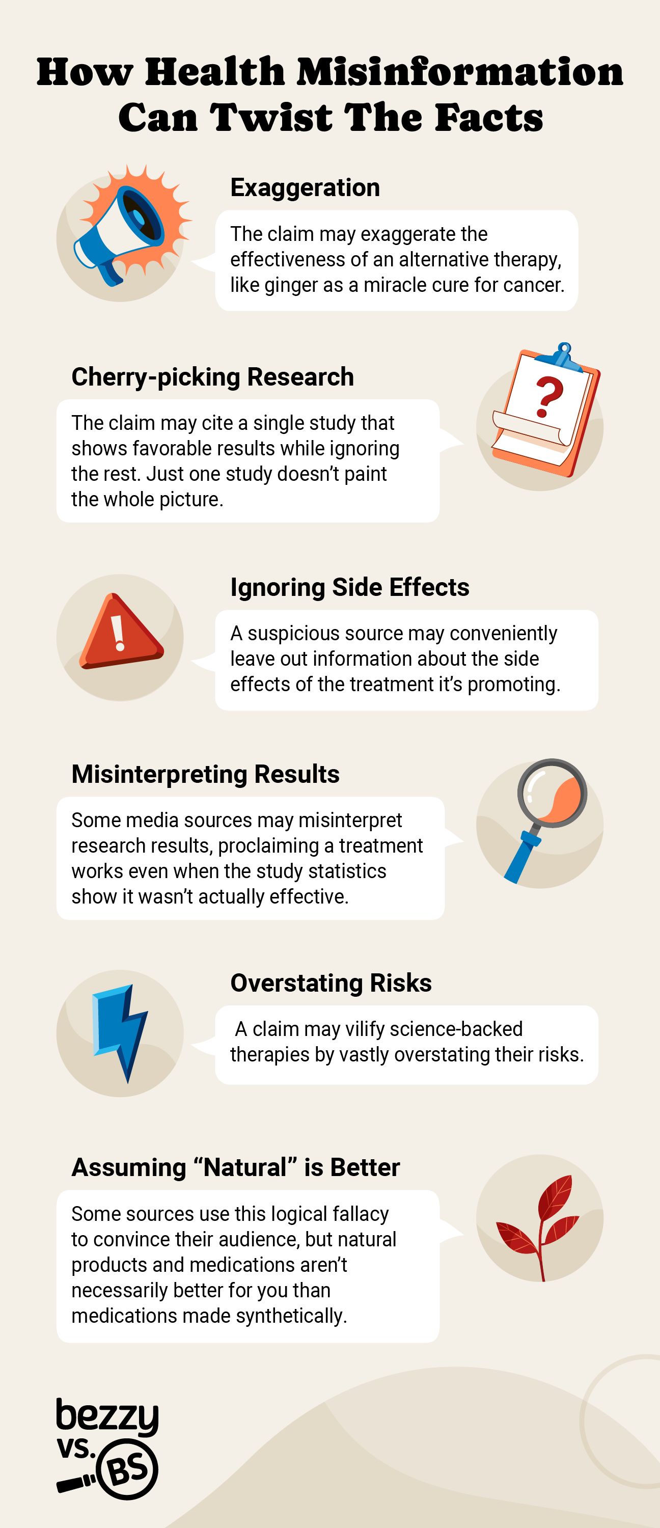 Health Misinformation: How to See Through the Hype
